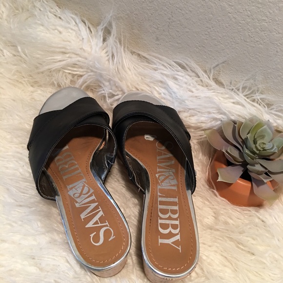 Sam & Libby | Shoes | Sam And Libby Womens Wedge Slides | Poshmark